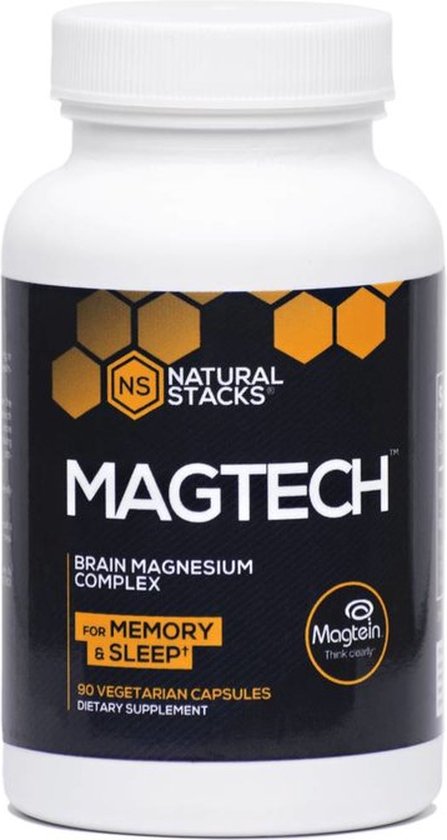 Natural Stacks MagTech™ - Magnesium Complex - 90 capsules | bol