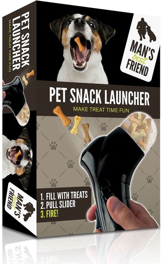 MANS BEST FRIEND - Honden Snoepjes Launcher - Snack Schieter | bol.com