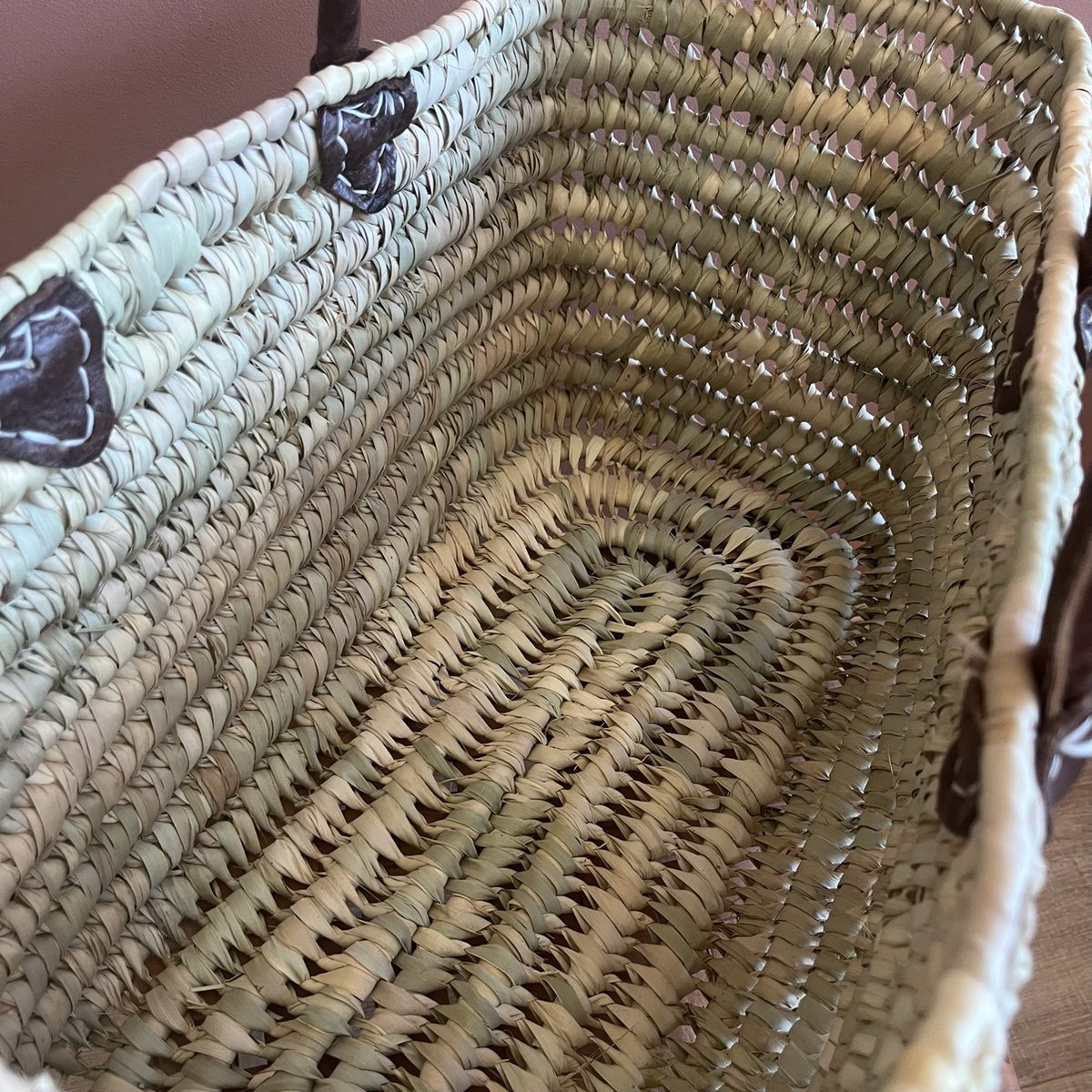 Bohemida- Rieten Shopper - Handtas Riet Booschappen tas L ...