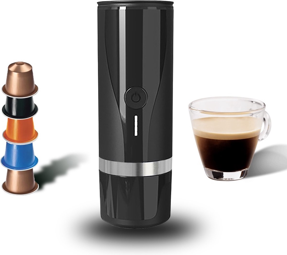 Compacte Draagbare Koffiemachine – Espressomachine – Reizen – Portable ...