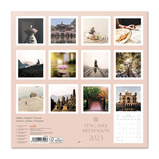 Feng Shui Meditation Kalender 2023 | bol.com