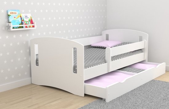 Bed classic 2 wit zonder lade zonder matras 160/80 | bol.com