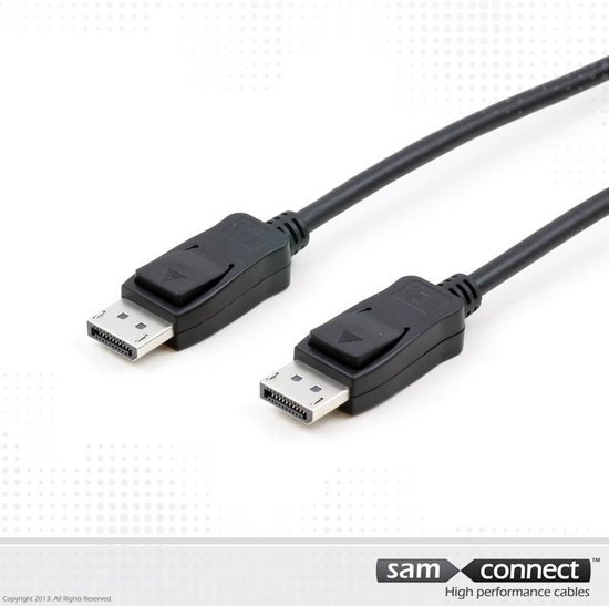 Displayport kabel, 3m, m/m | Signaalkabel | sam connect kabel | bol.com