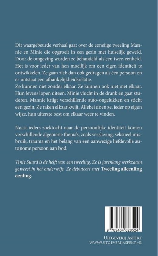 Tweeling alleenling eenling | 9789464628524 | Tinie Suurd | Boeken ...