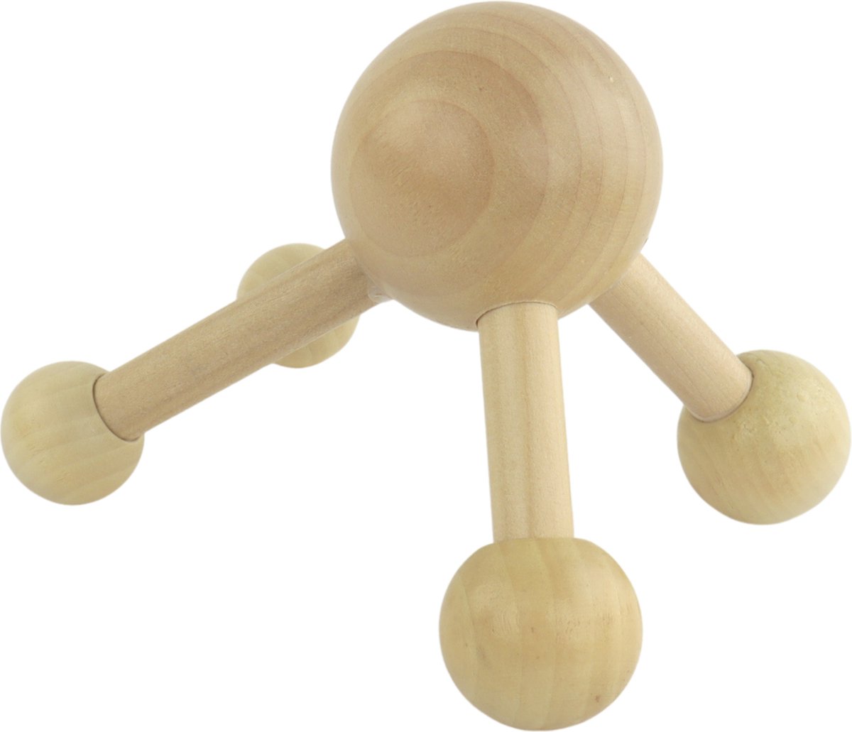 Orange85 Massage Set - 3-Delig - Hoofdmassage - Rugmassage - Hout ...