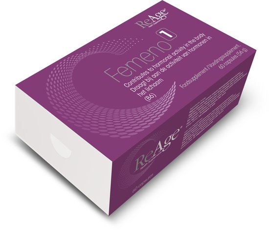 Femeno 1 Oestrogeen Supplement - Overgang producten - 60 Capsules ...