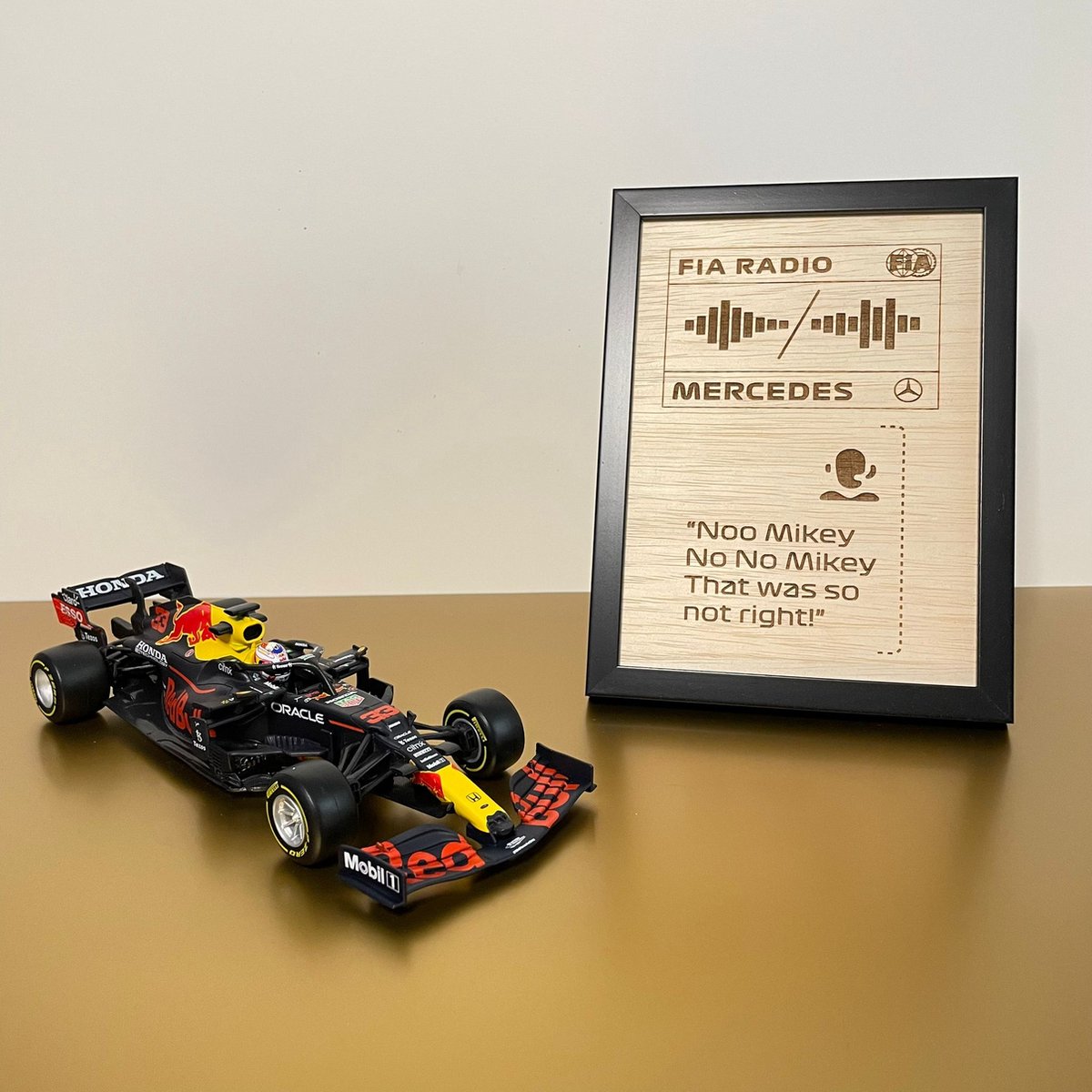 Boardradio No Mikey- Board Radio - Formule 1 - F1 - Max Verstappen ...