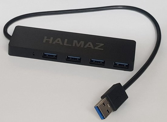 HALMAZ Usb Splitter - Usb Hub - 4 Poort - Usb Hub 3.0 | bol.com