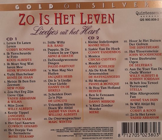Zo Is Het Leven, various artists | Muziek | bol
