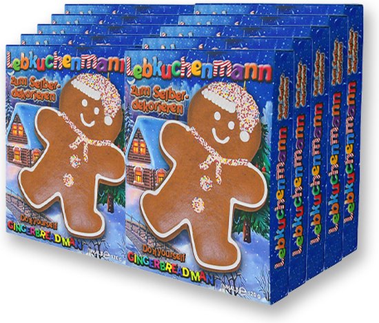 Pertzborn - Lebkuchen (Gingerbread) man - 10x 120g | bol