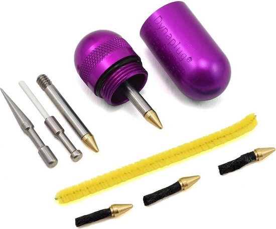 DYNAPLUG Pill Tubeless Bicycle Tire Repair Kit. Custom Anodized ...