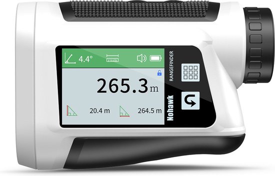 NoHawk Golf Afstandsmeter - Laser afstandsmeter - 600 meter bereik ...