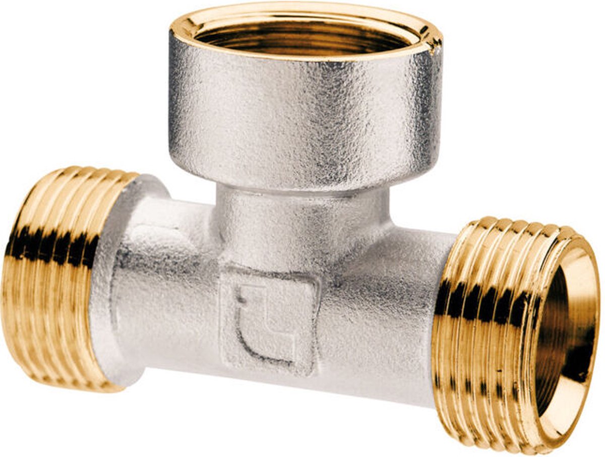 Multi-Fit T-stuk, buitendraad x binnendraad, 3/4 inch | bol.com