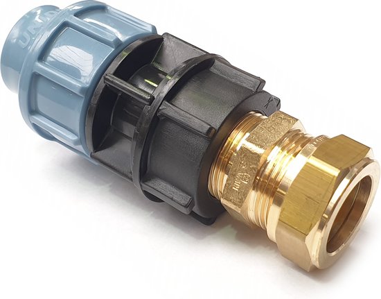 tyleen overgangskoppeling koper, klem x knel 20 x 22 mm | bol