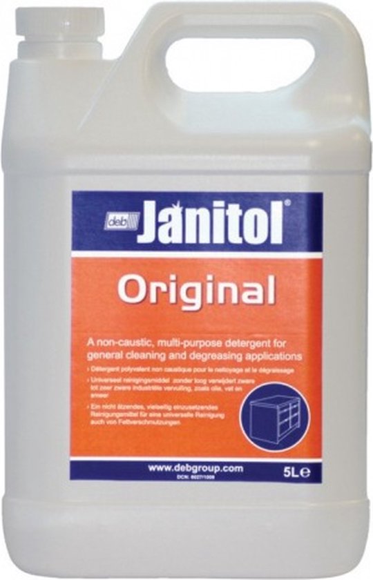 Janitol Original ontvetter en schoonmaakmiddel voor harde opervlakte. | bol