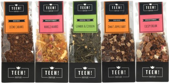 TEEH! - Funky Punch | Thee Proefpakket - Pakket met 5 verschillende ...