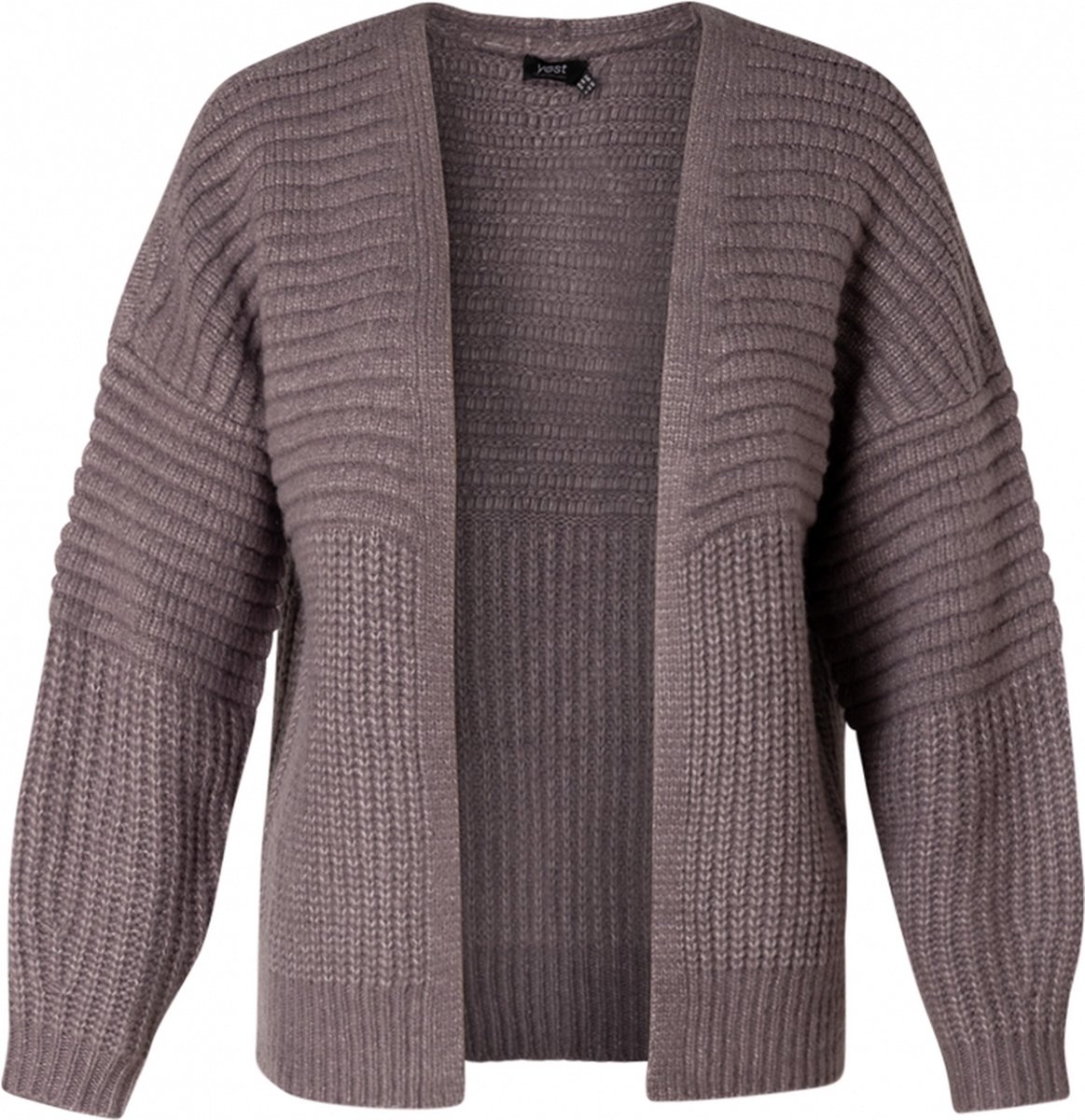 YEST Amoria Vest - Faded Grey - maat 34 | bol.com