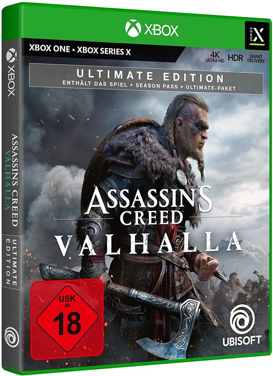 Ubisoft Assassin's Creed Valhalla - Ultimate Edition, Xbox One/Xbox ...