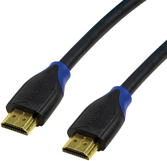 HDMI cable with Ethernet LogiLink CH0063 3 m Black | bol