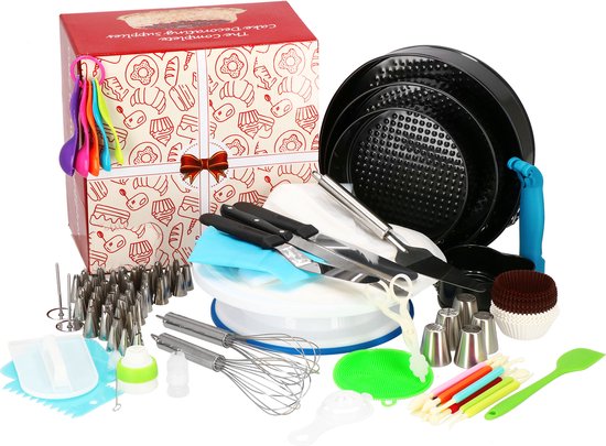 Springos Taart Decoratie Set | Taart Decoratie | Bakspullen | Inclusief ...