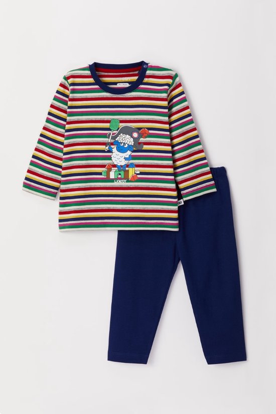 Woody Unisex Pyjama multicolor - maat 12 mnd | bol