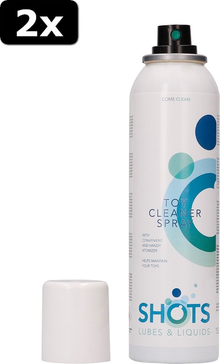 2x Shots Liquids - Toy Cleaner Spray | bol.com