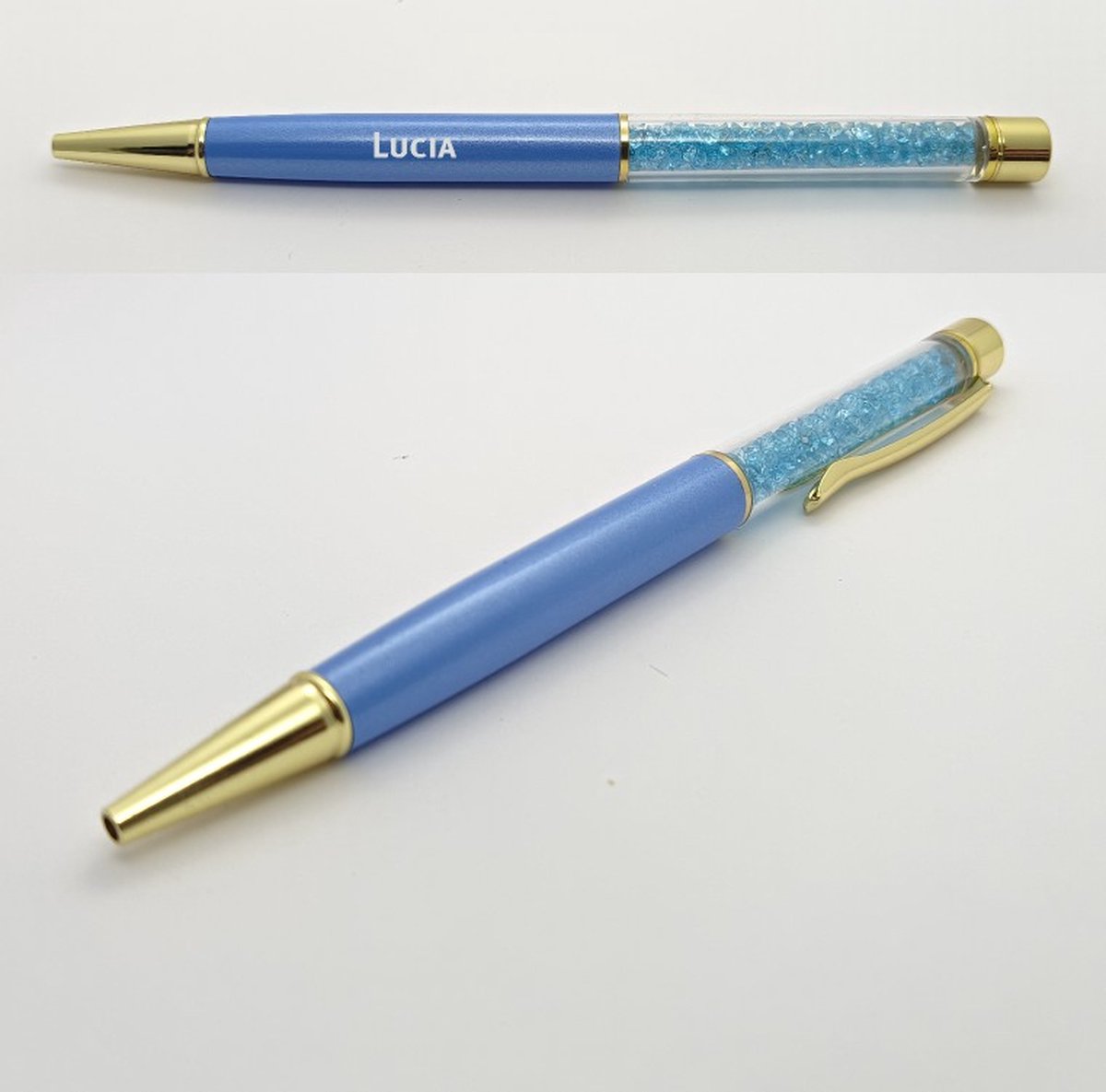 Stylo Avec Diamants Et Gravure De Nom - Lucia | bol.com