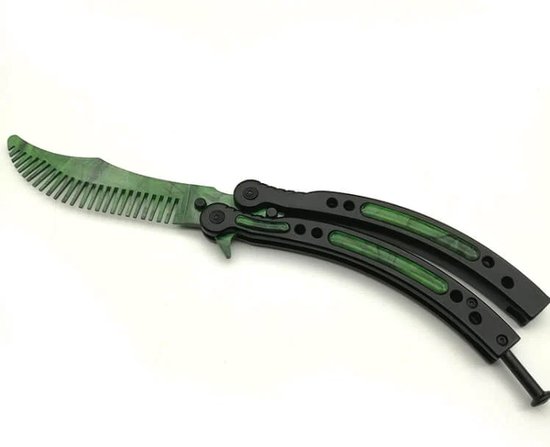 Eaglion CSGO - Butterfly Knife - Vlinderkam - Balisong Comb - Vlinder ...