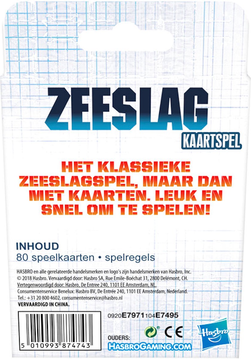 Zeeslag kaartspel | Games | bol.com