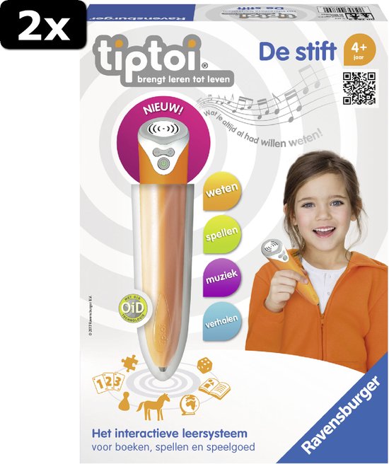 tiptoi® De stift 2x - Ravensburger - Leersysteem | bol.com