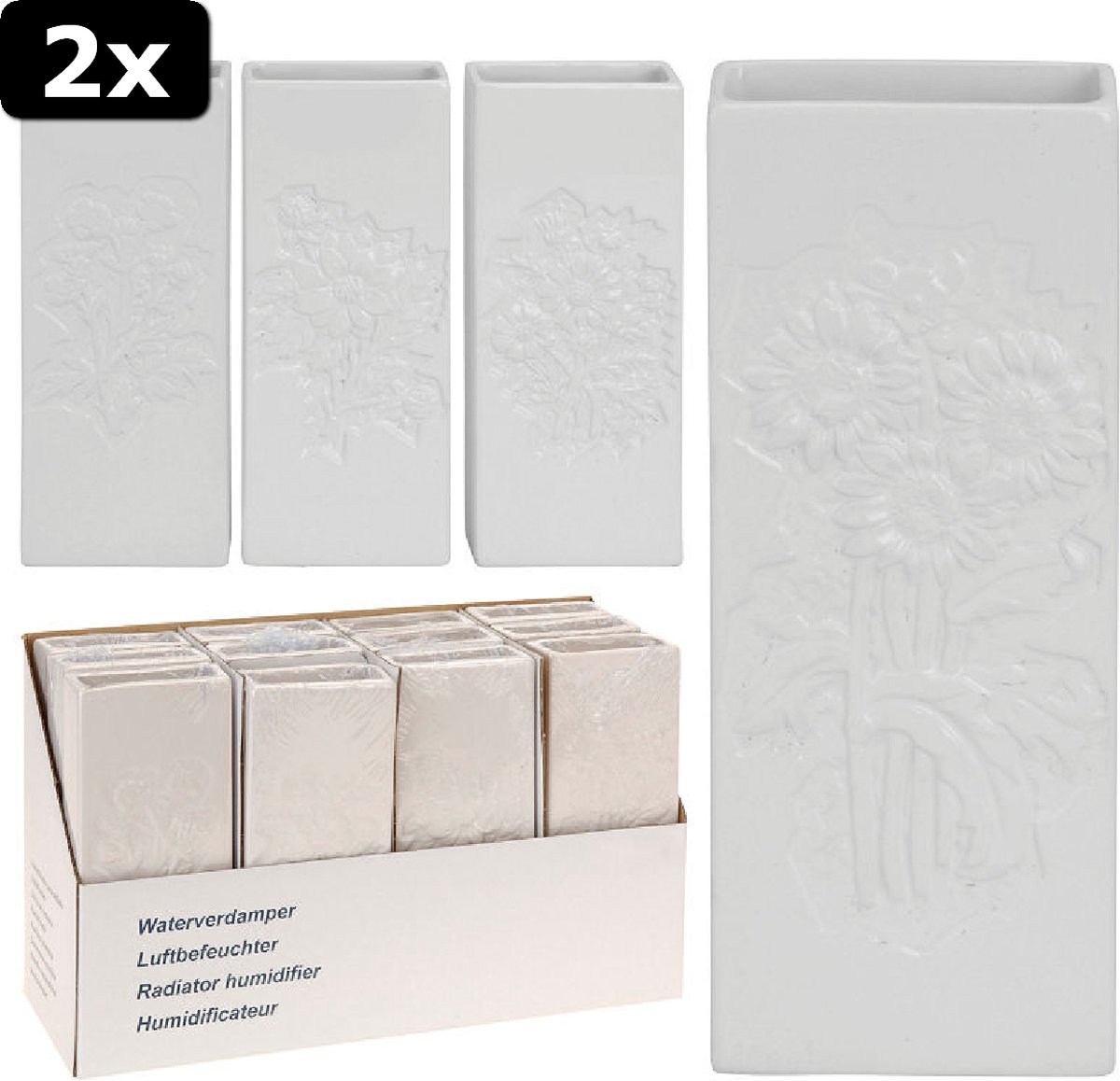 2x Waterverdamper aardewerk | bol.com