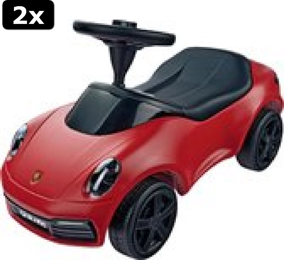 2x BIG - Baby Porsche 911 - Vanaf 1,5 jaar - Loopauto | bol.com
