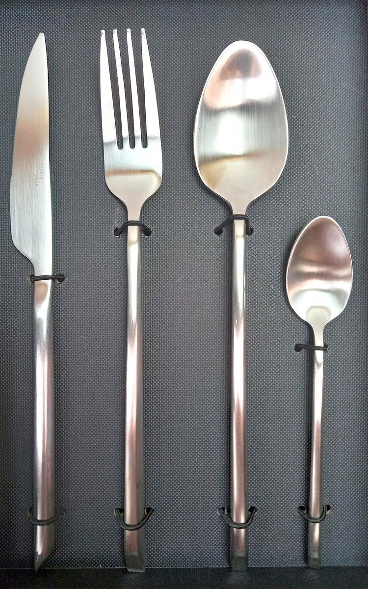 Broste Copenhagen - Sletten bestekset - RVS MAT - 16-delig bestekset ...