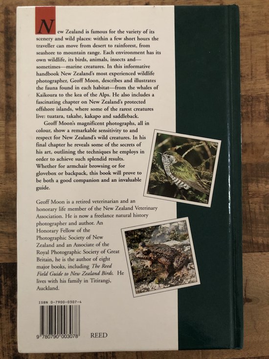 THE REED FIELD GUIDE TO NEW ZEALAND WILDLIFE, Geoff Moon ...
