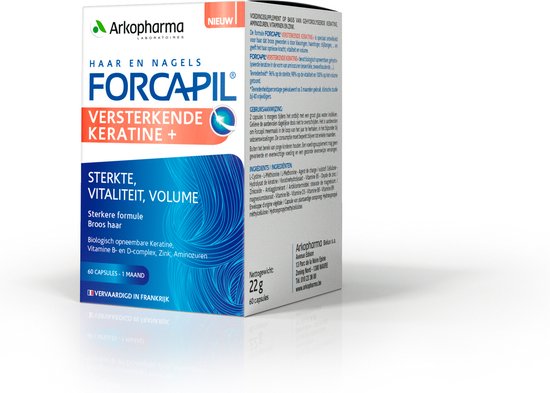 Arkopharma - Forcapil Keratine+ 60 Capsules Voor Optimaal Sterk Haar ...