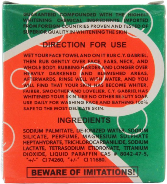 C.Y.Gabriel Special green, 60 gram whitening zeep | bol.com