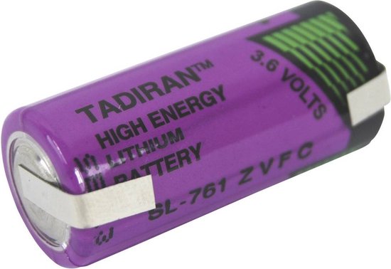 Tadiran Batteries SL 761 T Speciale batterij 2/3 AA U-soldeerlip ...