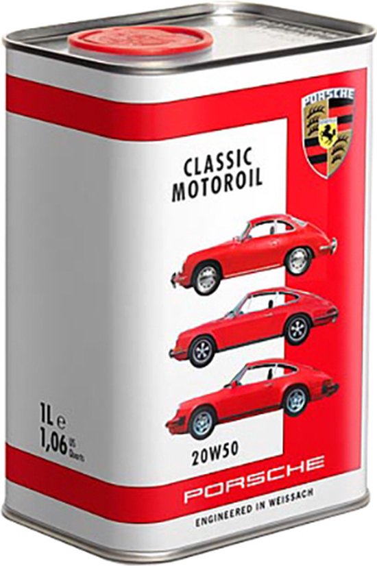 Porsche - Classic - Motorolie - 20W50 - 1L | bol