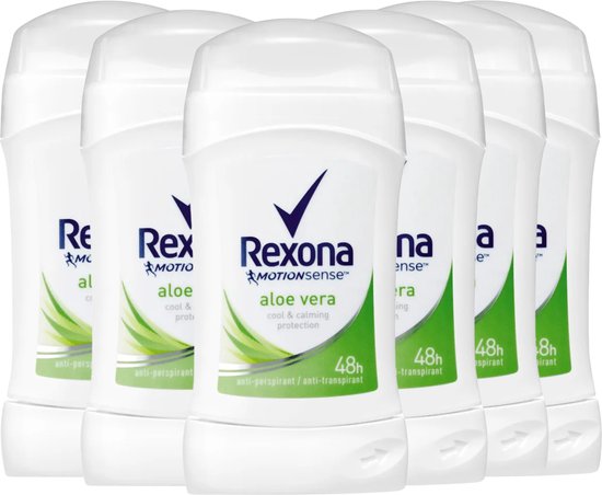 Rexona Motion Sense Aloe Vera 48H Deodorant Stick - 48 Uur Bescherming ...