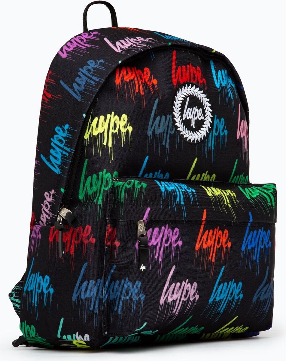 Hype Multi Coloured Wall Graffiti Drip Backpack - Rugtas | bol.com