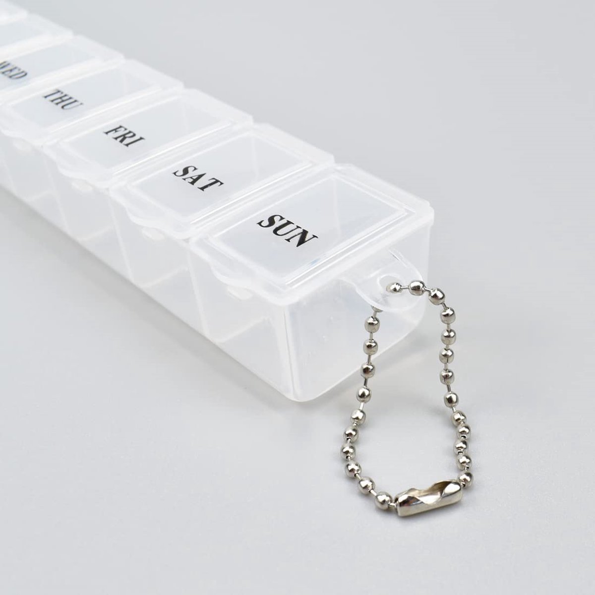 Pillendoos 7 Dagen - Wit - 1 Stuk - Medicijndoos 7 Dagen ...