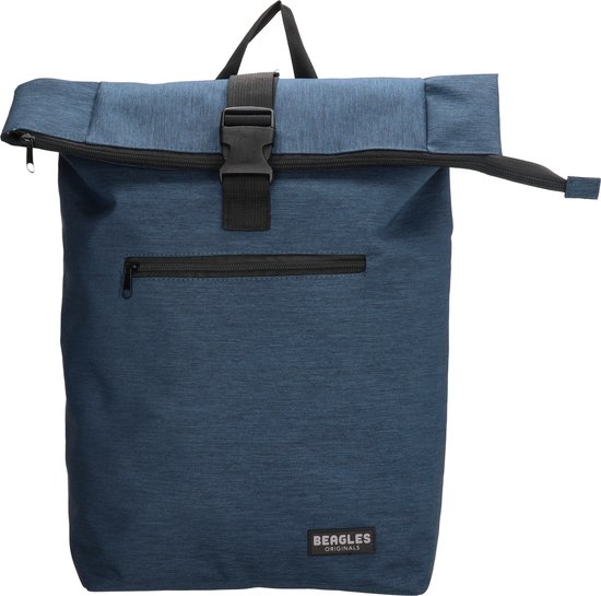 Beagles Originals Urban Originals 17,3" Laptop Rugzak - Blauw | bol