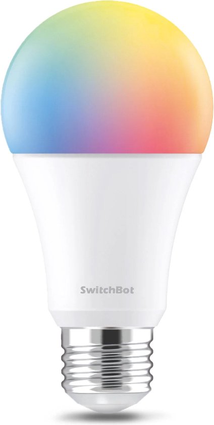 SwitchBot Color Bulb - Led Lamp - Telefoon gestuurd - RGB Led Lamp - Spot | bol