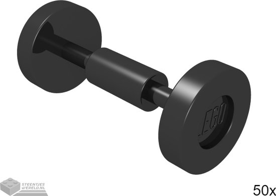 LEGO 2496 Zwart 50 stuks | bol.com