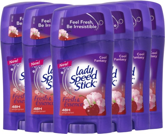 Lady Speed Stick Cool Fantasy Deodorant Stick - 6 x 45g - Deodorant ...