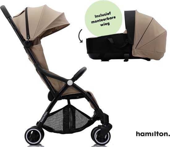 Hamilton by Yoop X1 Plus Buggy met monteerbare Premium Wieg - Nieuw ...