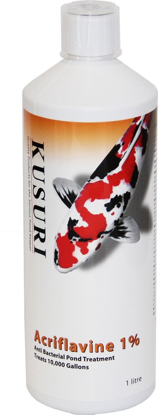 Kusuri Acriflavine 1% Oplossing anti bacterieel 1L | bol