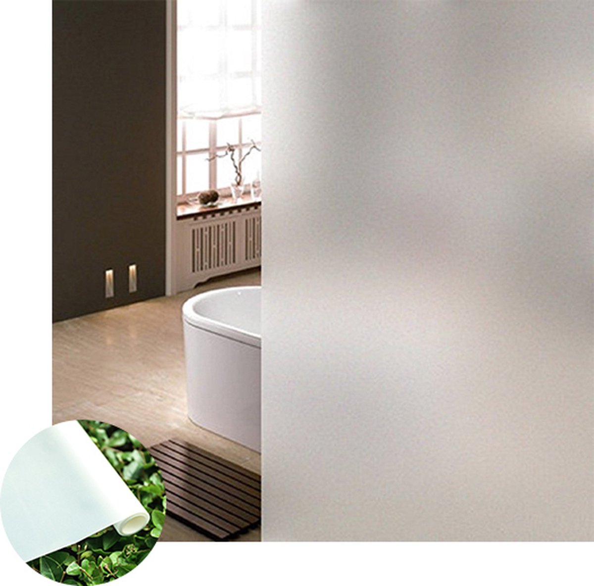 Aurora Raamfolie - Melkglas - Isolerend - Matglas - Statisch ...