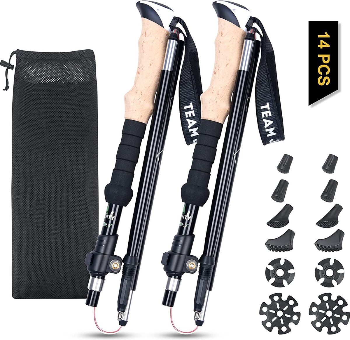 Nordic Walking Stokkenpremium - Walking stokken Lichtgewicht ...