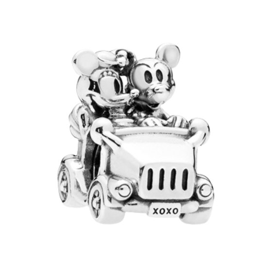 Fler® | 925 Sterling Zilver Bedel | Iconisch Muizen Paar Auto | Past op ...